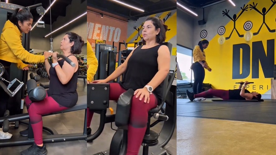 Fabiana Karla compartilha treino na academia após emagrecimento ...