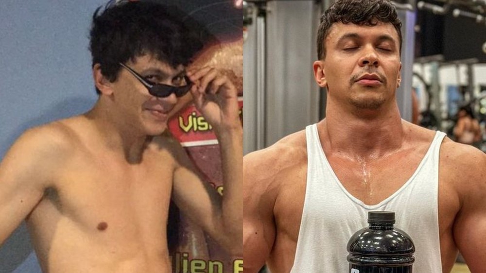 Tata Estaniecki sobre mudança no físico do marido, Cocielo: 'Já chega ...