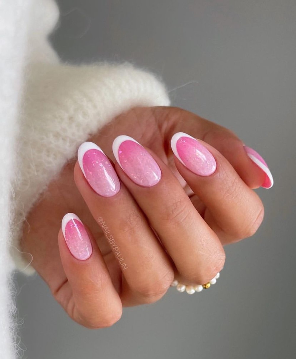 Unhas decoradas rosa e branco: 20 ideias para servirem de inspiração
