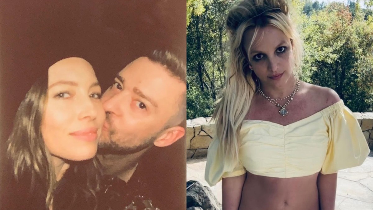 Fãs de Britney Spears inundam o Instagram de Jessica Biel após ...