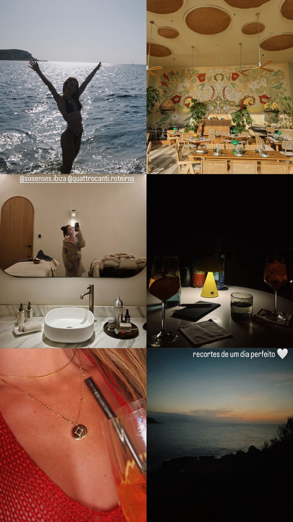 Pôr do Sol, massagem e praia: Jade Picon compartilha fotos de 'dia ...