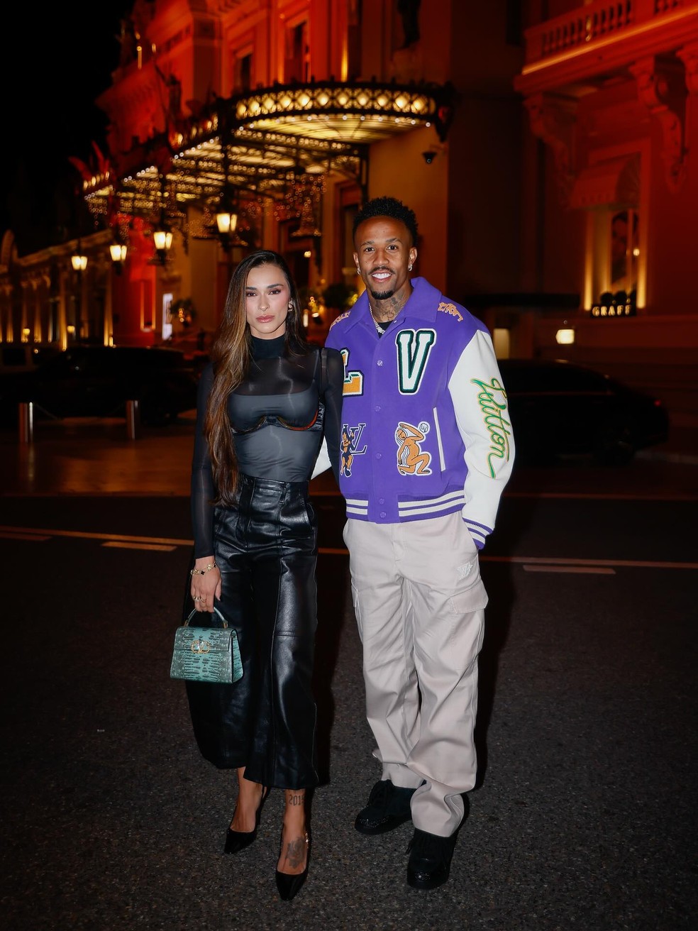 Bate e volta para Mônaco: Tainá e Éder Militão mostram 'rolê de casais ...