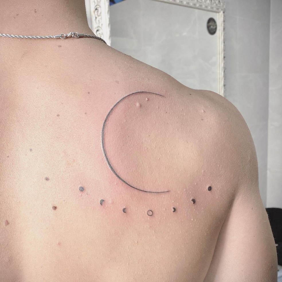 Tatuagens De Fases Da Lua Fases Da Lua Tattoo | Descubra A Emoção