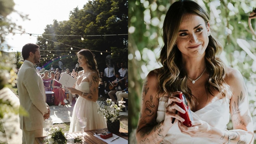 Mari Palma diz ter sentido presença do pai no casamento e explica ...