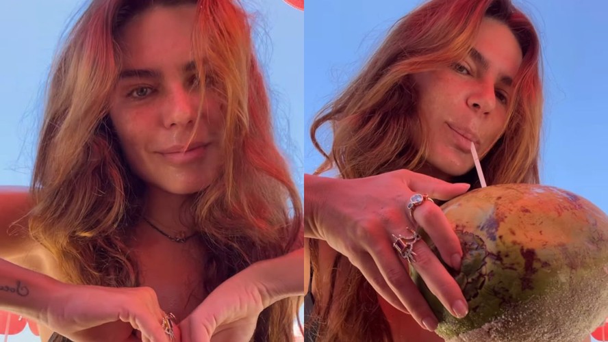 Mariana Goldfarb aproveita calorão do Rio para ir à praia: 'Antes do ...