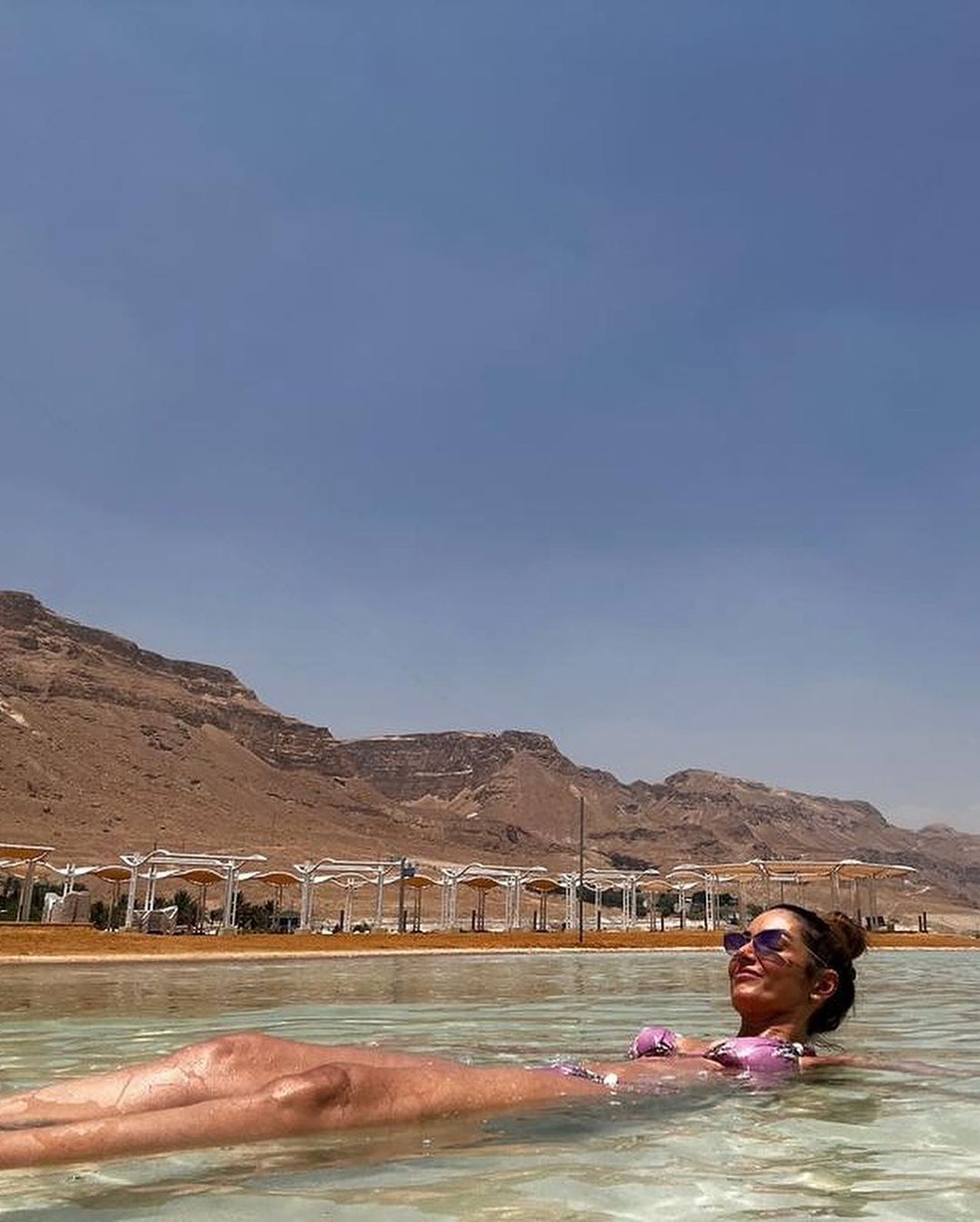 Patrícia Poeta resgata cliques em ponto turístico de Israel: 'Parada ...