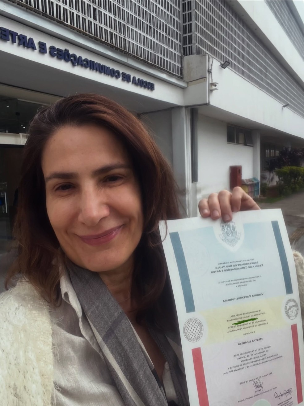 Aos 55, Virginia Cavendish conquista título de mestre na USP: 'Em ...