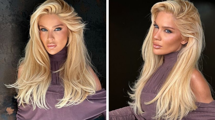 Loiríssima! Karoline Lima retorna ao visual 'anêmico' e divide opiniões ...