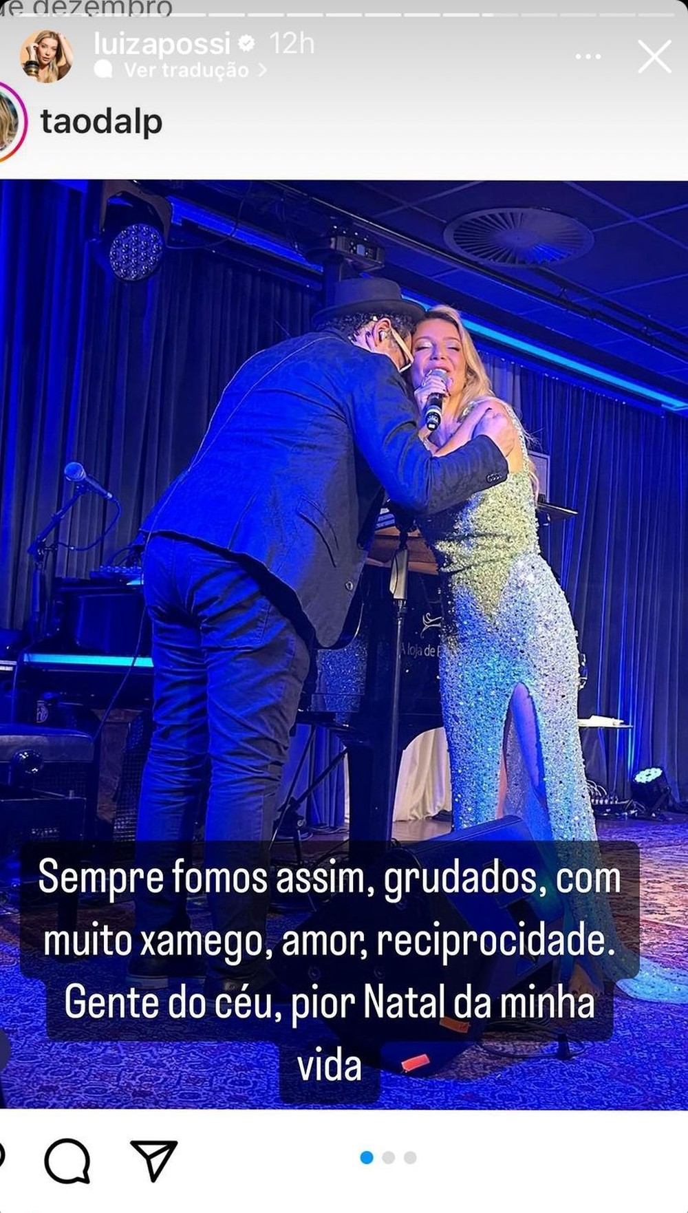 Luiza Possi agradece apoio após morte de seu pianista, Ivan Teixeira, e desabafa: 'Muito abalada ...