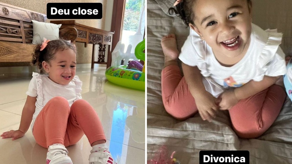 Karoline Lima compartilha 'dia cheio' de filha, Cecília: 'Entrou numa ...