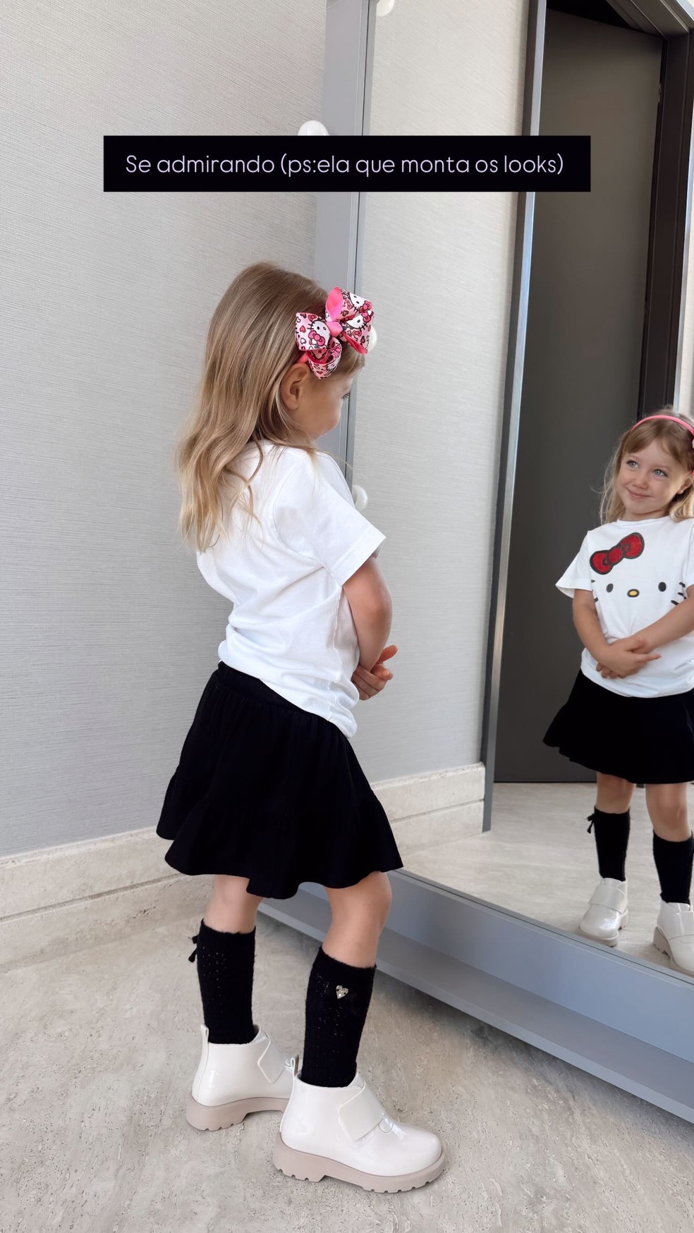 Filha de Roberto Justus orgulha a mãe, Ana Paula Siebert, ao escolher ...