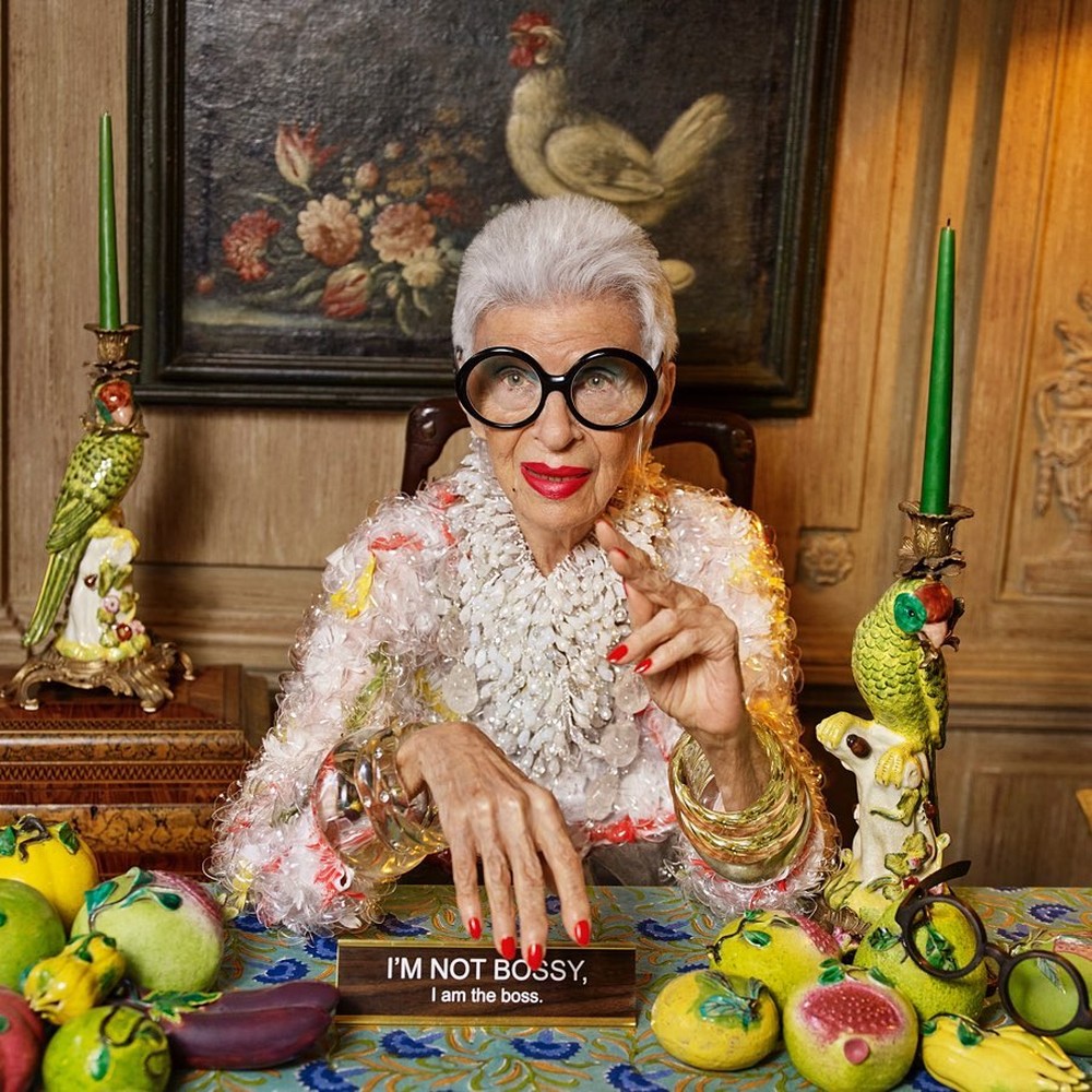 5 frases icônicas de Iris Apfel para levar para a vida