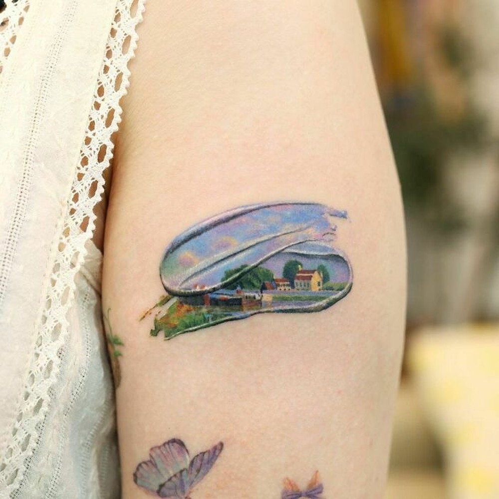 Mais cor! 35 ideias de tatuagem colorida feminina para se inspirar