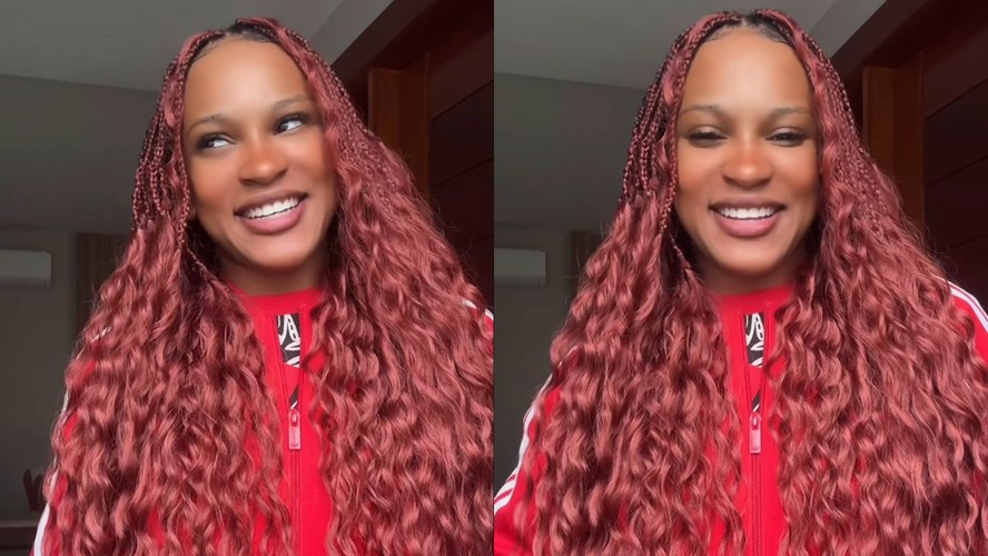 Rebeca Andrade renova o visual antes do Campeonato Brasileiro: 'Olha ...