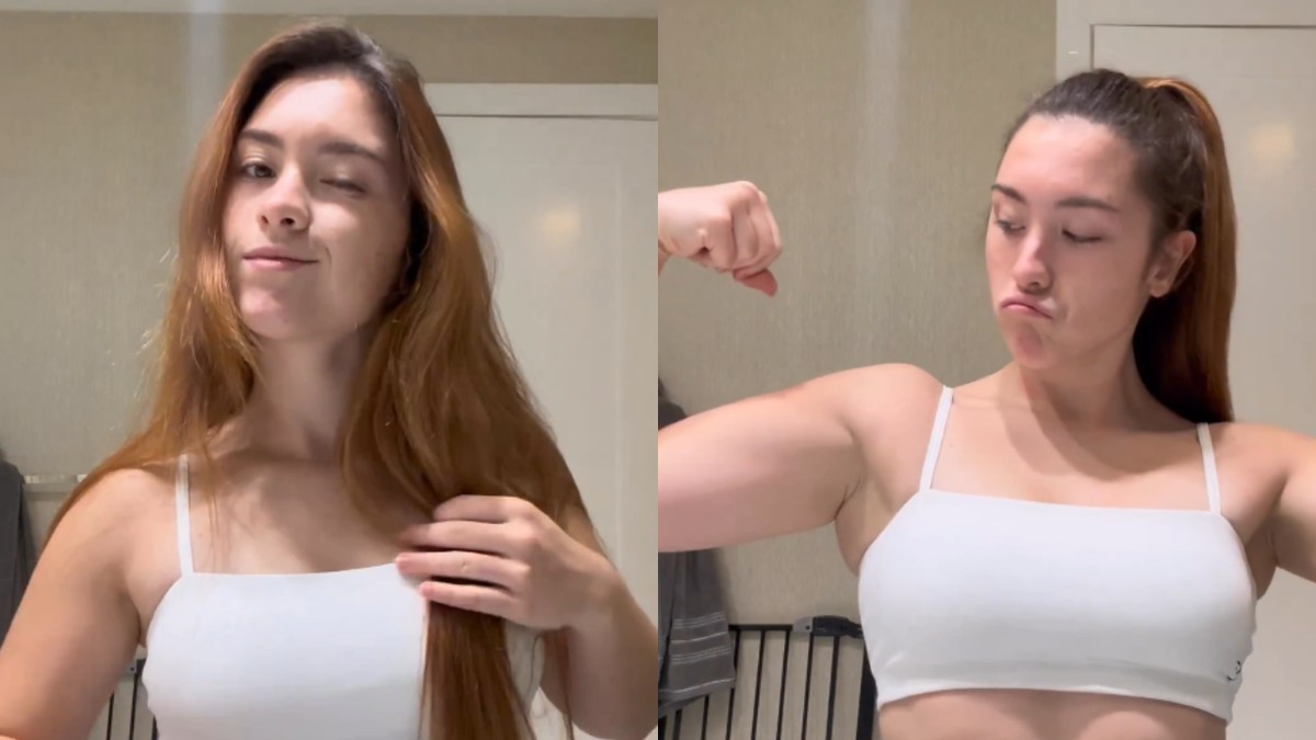 Sofia Liberato mostra bíceps em vídeo de 'arrume-se comigo' para academia