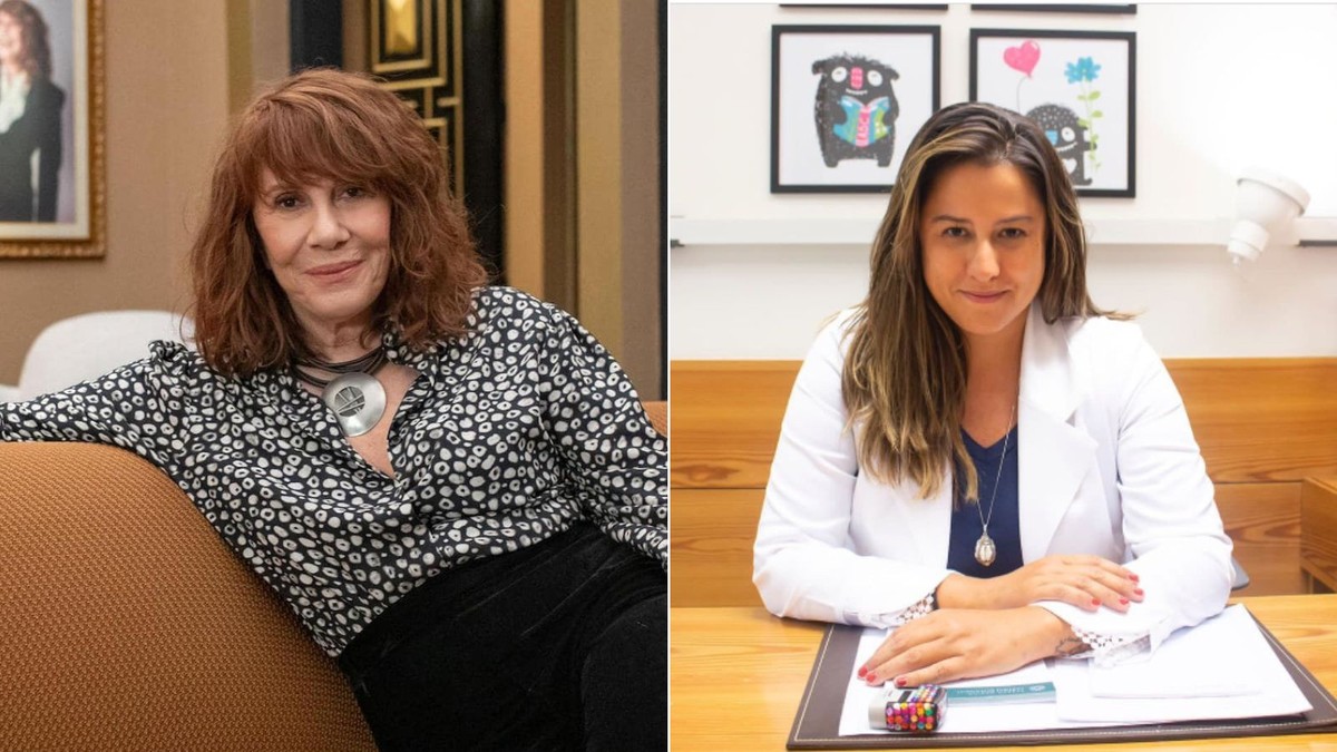 Discreta, Renata Sorrah publica foto rara da filha médica: 'Orgulho ...