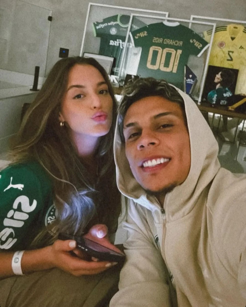 Madu Carvalho rebate críticas ao namoro com Richard Ríos, do Palmeiras ...