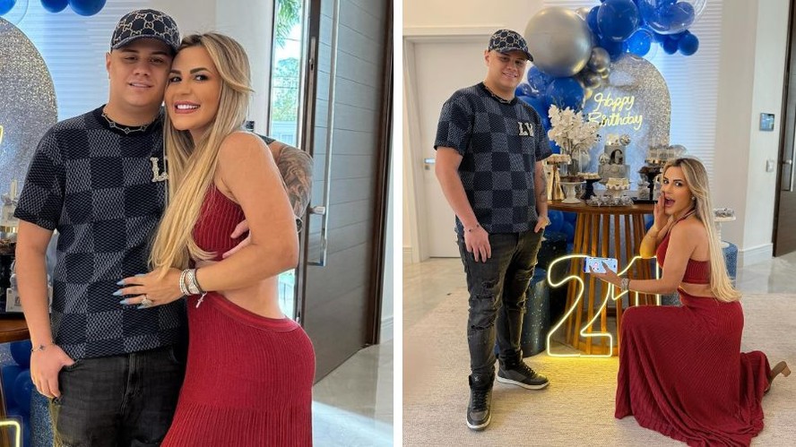 Filho de Deolane Bezerra comemora 21 anos e ganha carteira de ...