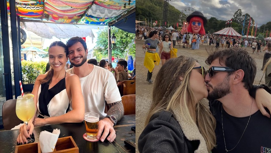 Juliana Paiva comemora aniversário de 40 anos do namorado e se declara ...