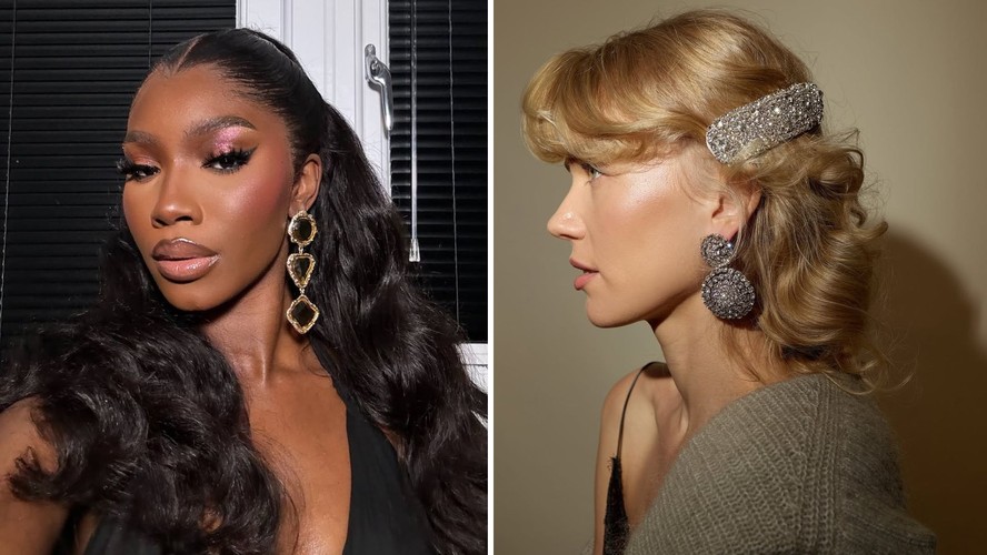 6 penteados fáceis e glamourosos para o Natal