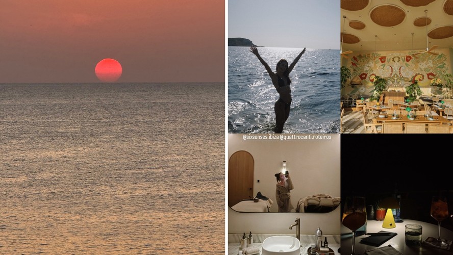 Pôr do Sol, massagem e praia: Jade Picon compartilha fotos de 'dia ...