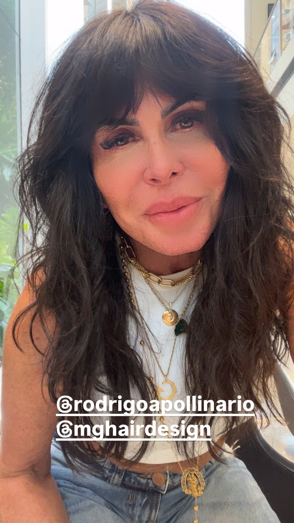 Após revelar calvície, Gretchen mostra novo visual e se empolga ...