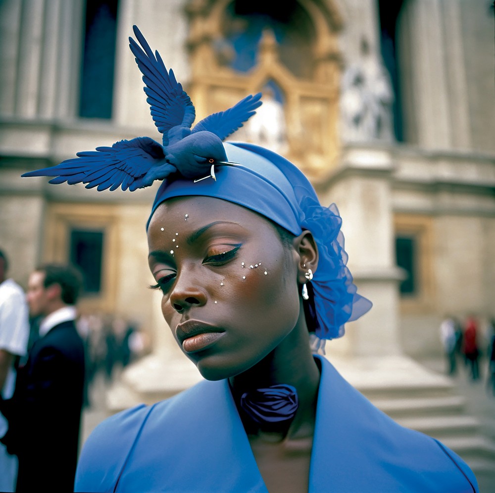 Igi Ayedun cria série fotográfica com IA sobre ser mulher negra imigrante