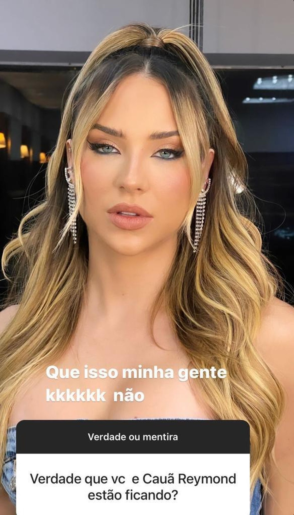 Gabi Martins se espanta com pergunta sobre affair com Cauã Reymond ...