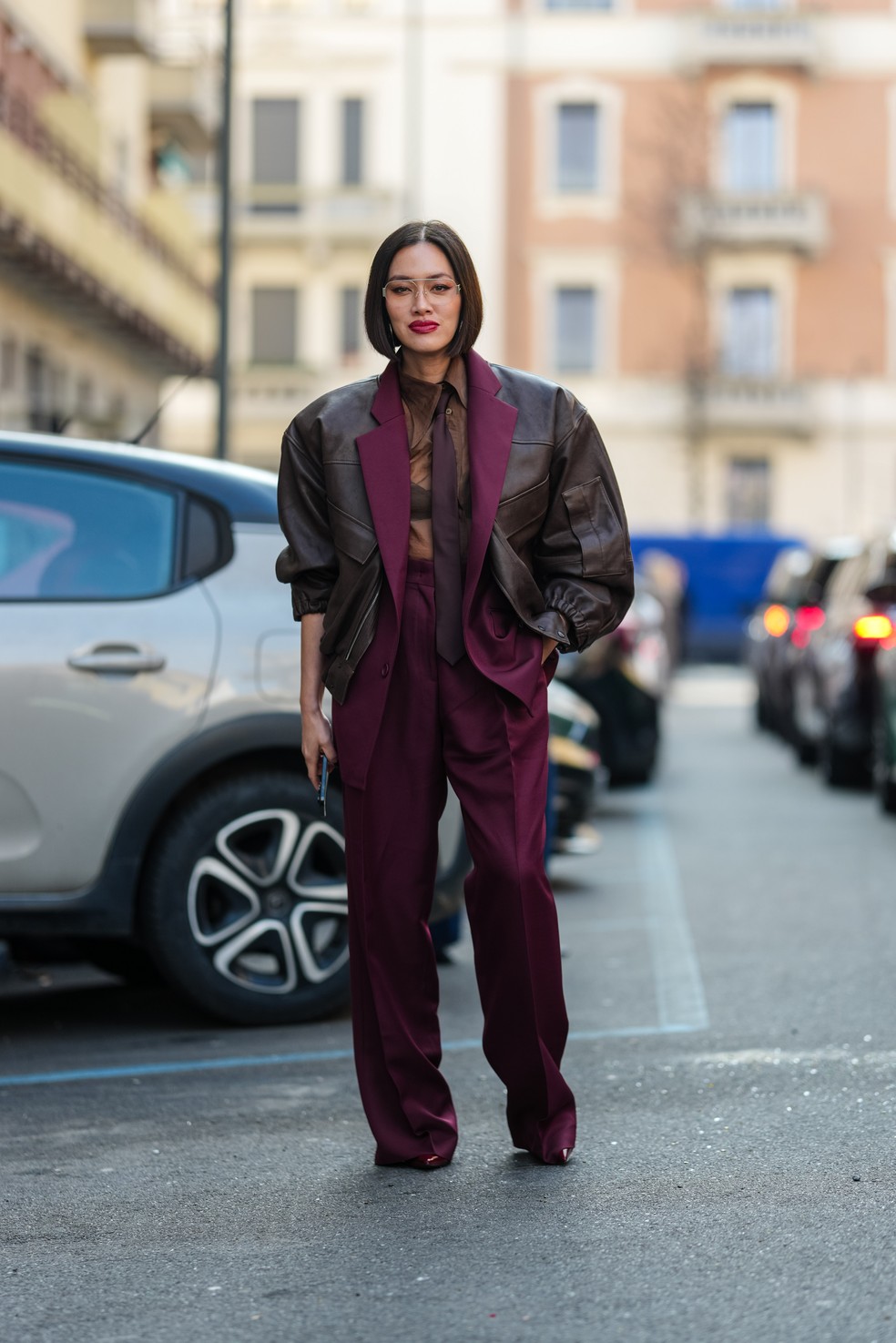 5 tendências do street style de Inverno 25 da semana de moda de Milão