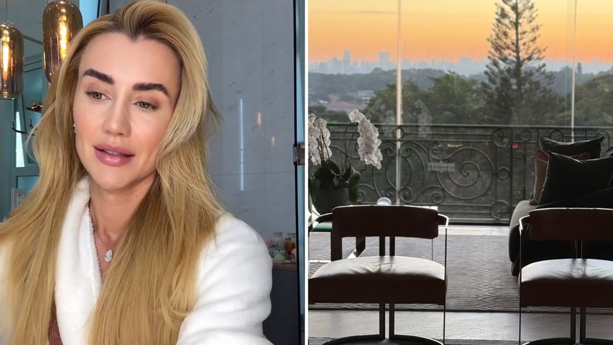 Ana Paula Siebert se despede de apartamento que morou 12 anos com ...