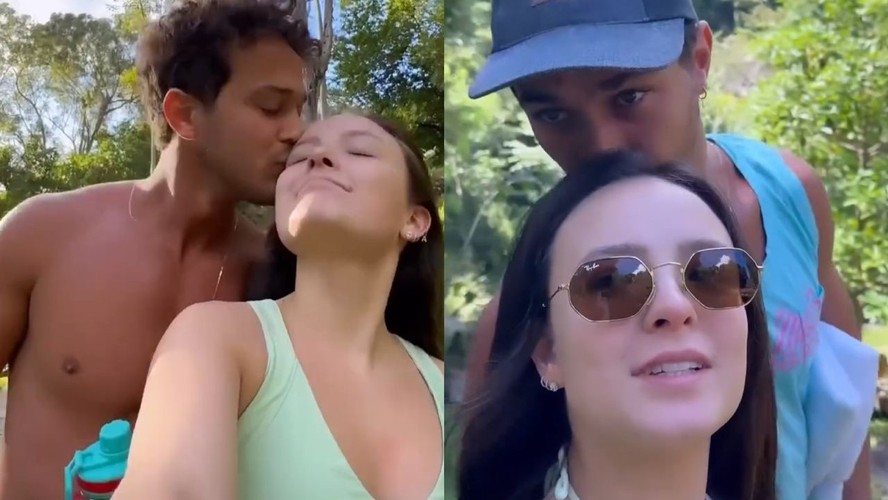 Larissa Manoela faz vídeo de lua de mel, se declara a marido e ganha apoio dos fãs ...