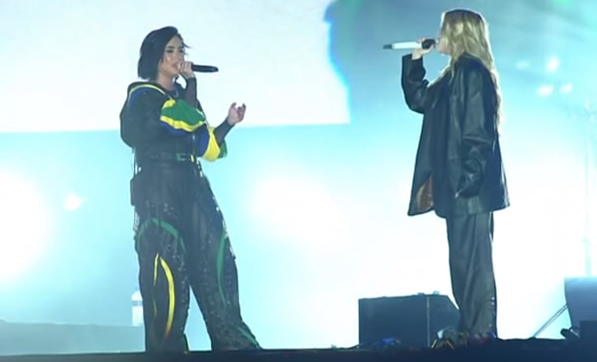 The Town: Demi Lovato traz Luísa Sonza para o palco e leva fãs ao delírio