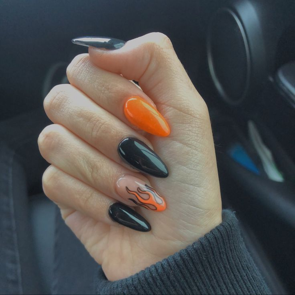 Unhas decoradas laranja: 36 Inspirações com a cor que vai te encantar!