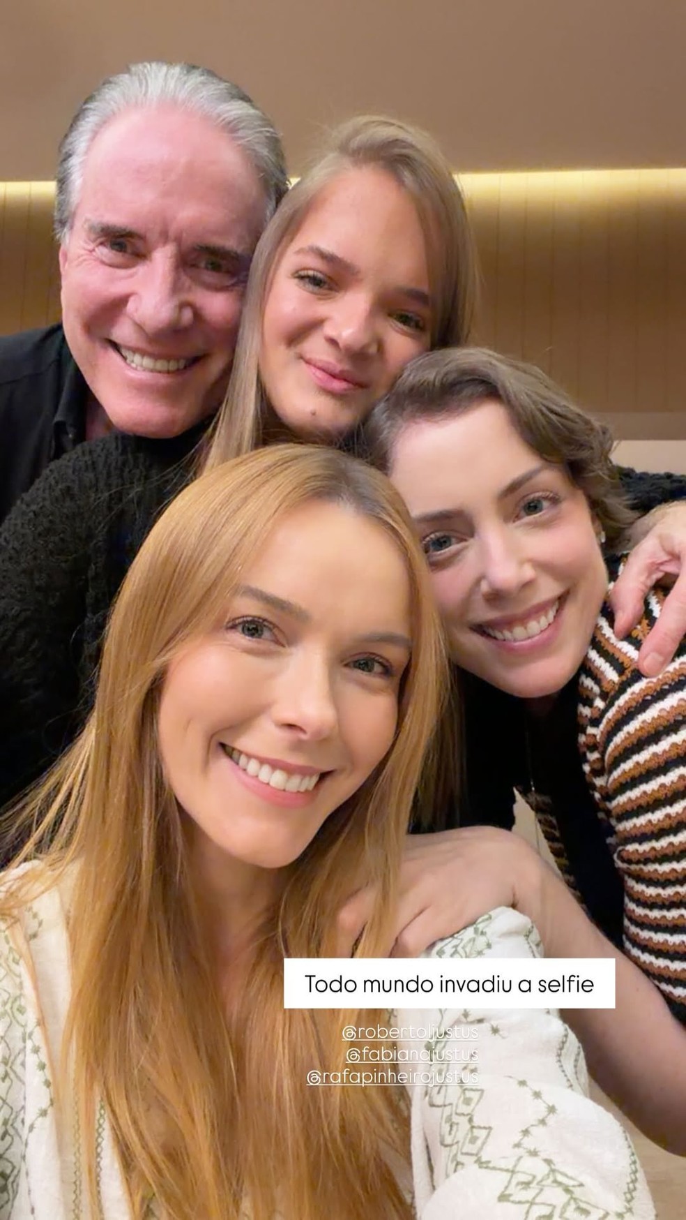 Fabi Justus mostra família reunida e faz dancinha com Rafa Justus ...