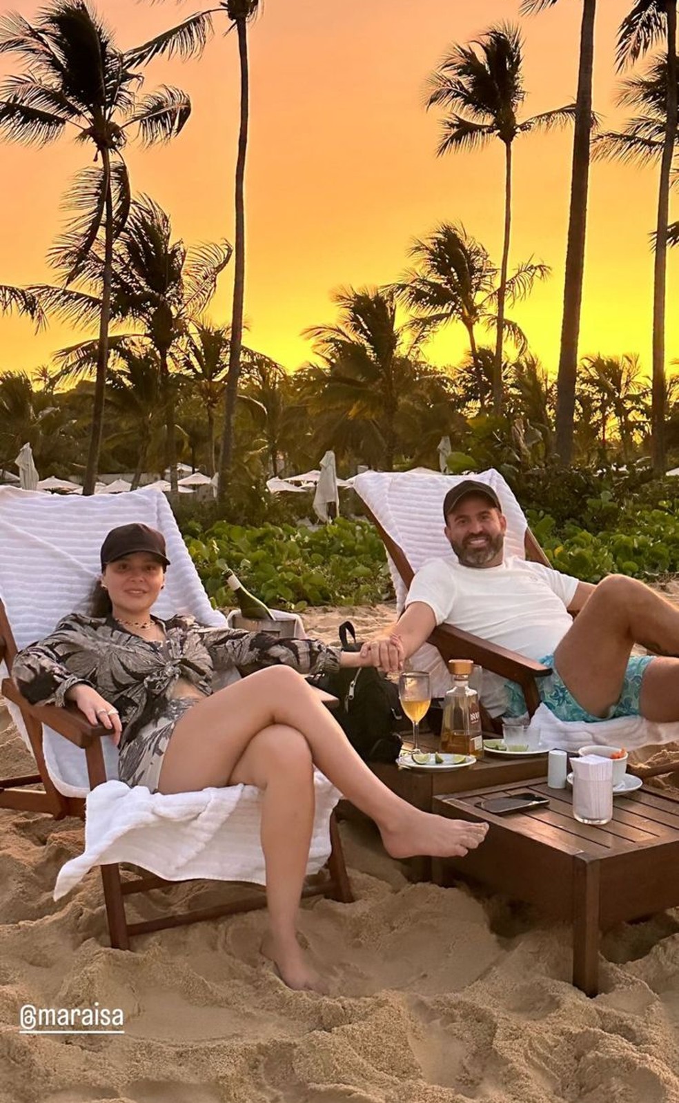 Maraisa e Fernando Mocó curtem mini-férias em hotel de Trancoso com vista paradisíaca e diárias ...