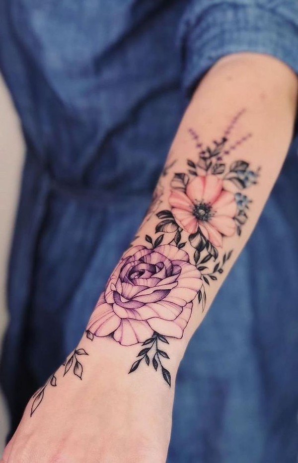 Tatuagem Feminina Braço Fechado 25 Ideias Delicadas Para Se Inspirar