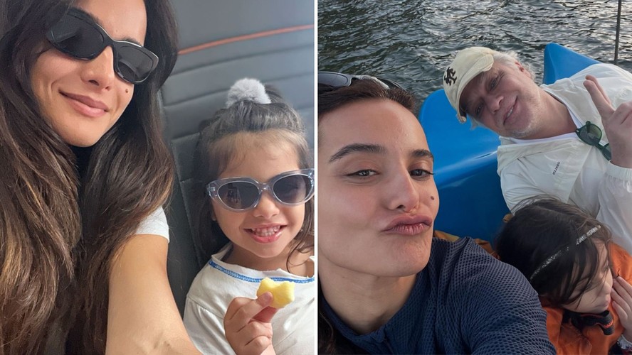 Separados, Ana Verena e Fábio Assunção aparecem em momentos de carinho ...