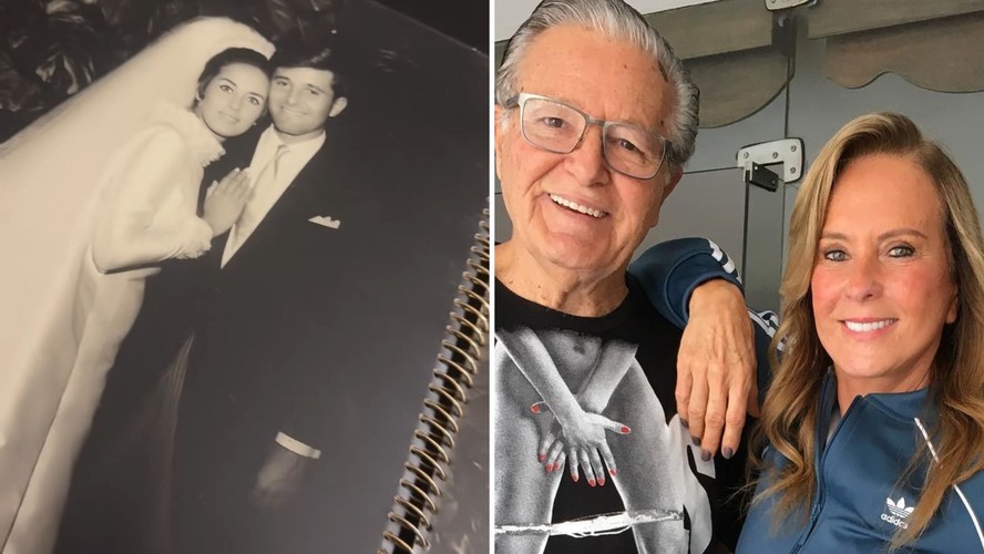 Helô Pinheiro comemora 60 anos de casada