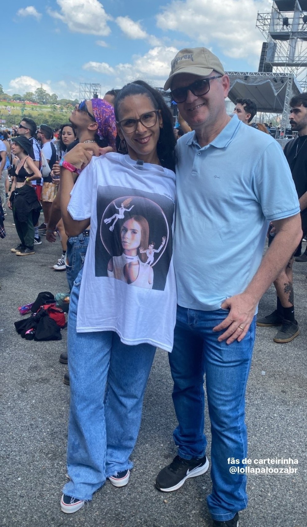 Carol Biazin celebra show no Lollapalooza: 'Divisor de águas'