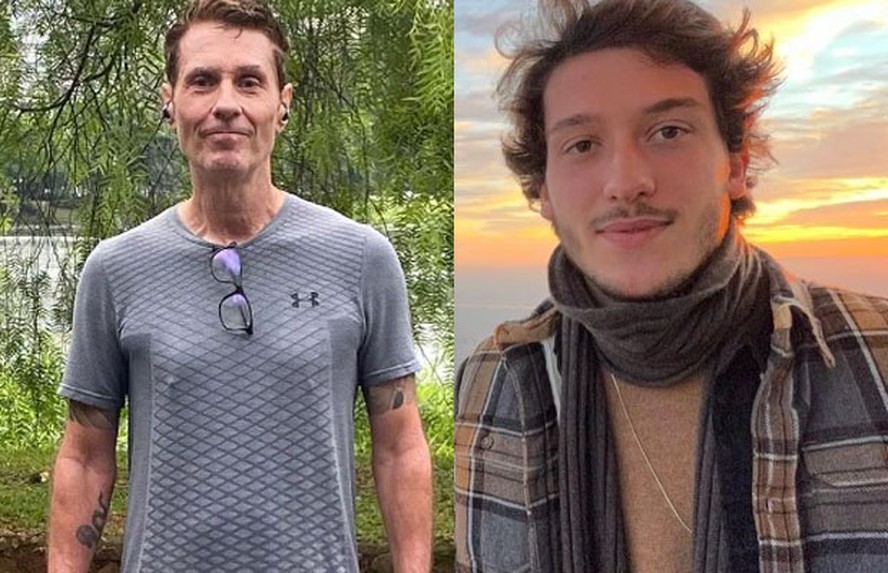 Dinho Ouro Preto posta foto rara em homenagem ao filho e causa frissom ...