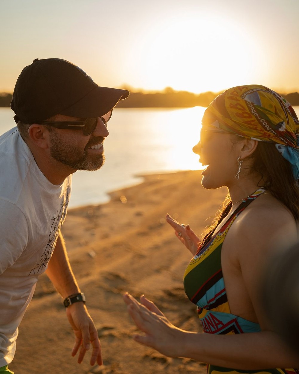 Maraisa e Fernando Mocó fazem ensaio pré-casamento no Tocantins após reatarem relacionamento