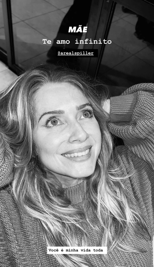 Leticia Spiller recebe homenagem do filho, Pedro Novaes: 'Você é minha ...