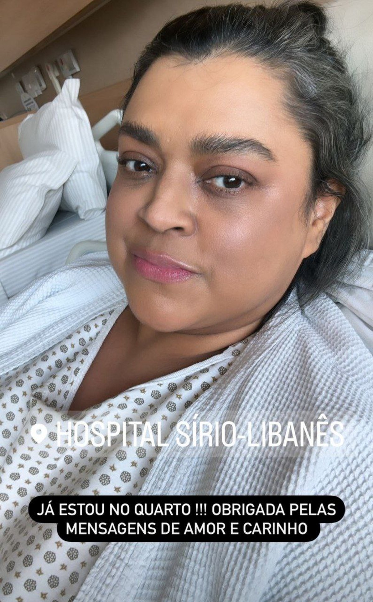 Preta Gil tranquiliza fãs e aparece nas redes após nova cirurgia ...