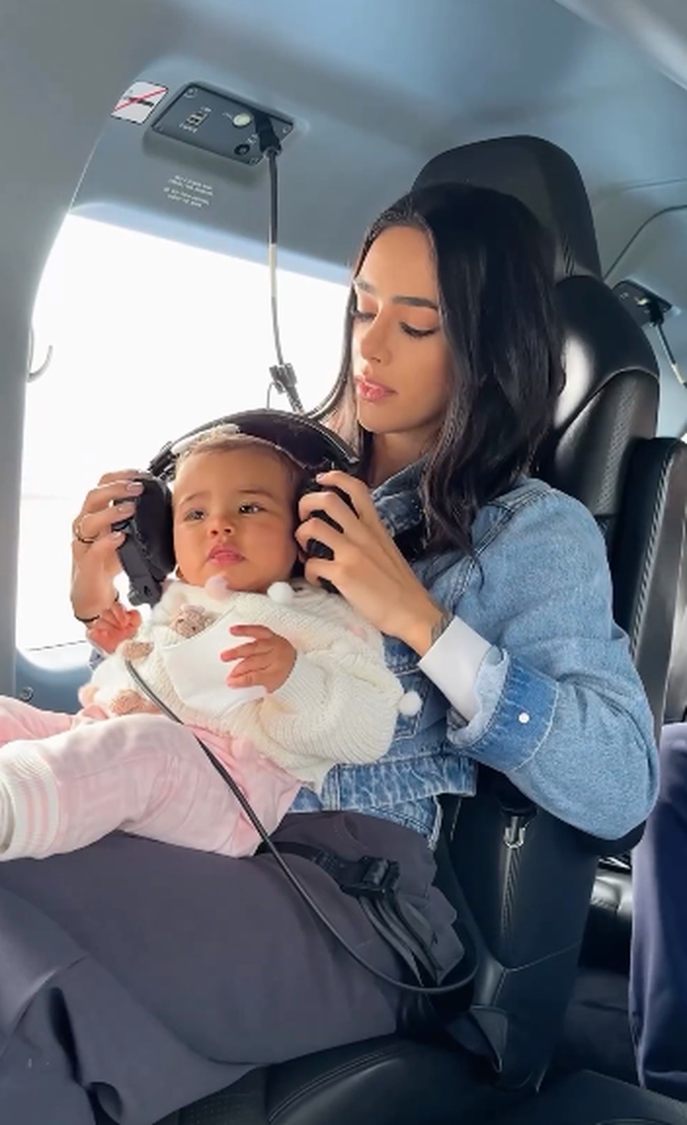 Bruna Biancardi leva Mavie de helicóptero para conhecer projeto social ...