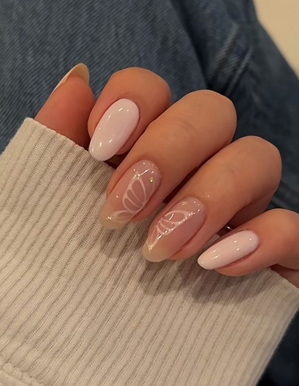 Unhas redondas decoradas: 30 inspirações que vão desde esmaltação ...