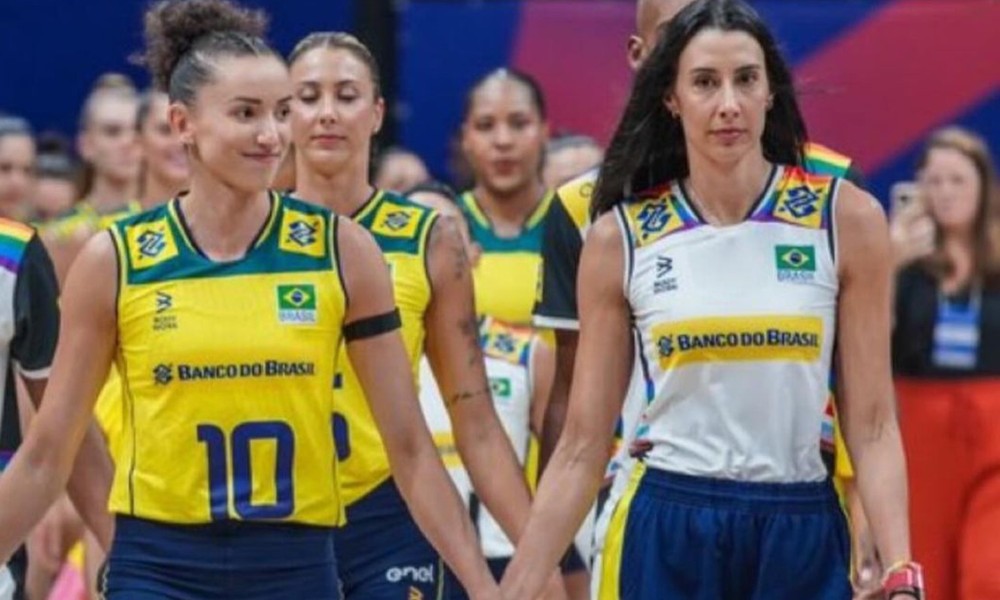 Medalhista olímpica do vôlei, Sheilla Castro reage a pergunta sobre ...