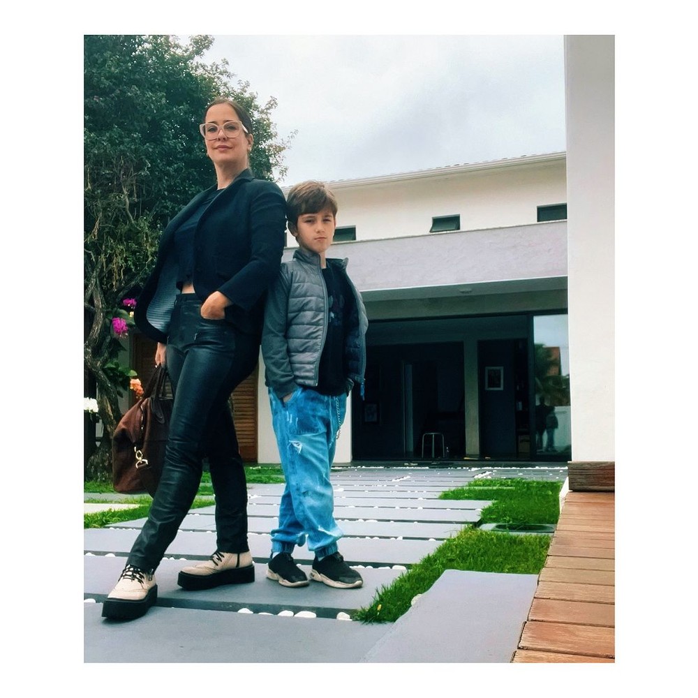 Palomma Duarte surge estilosa e posa em fotos com o filho, Toni: 'Olha ...