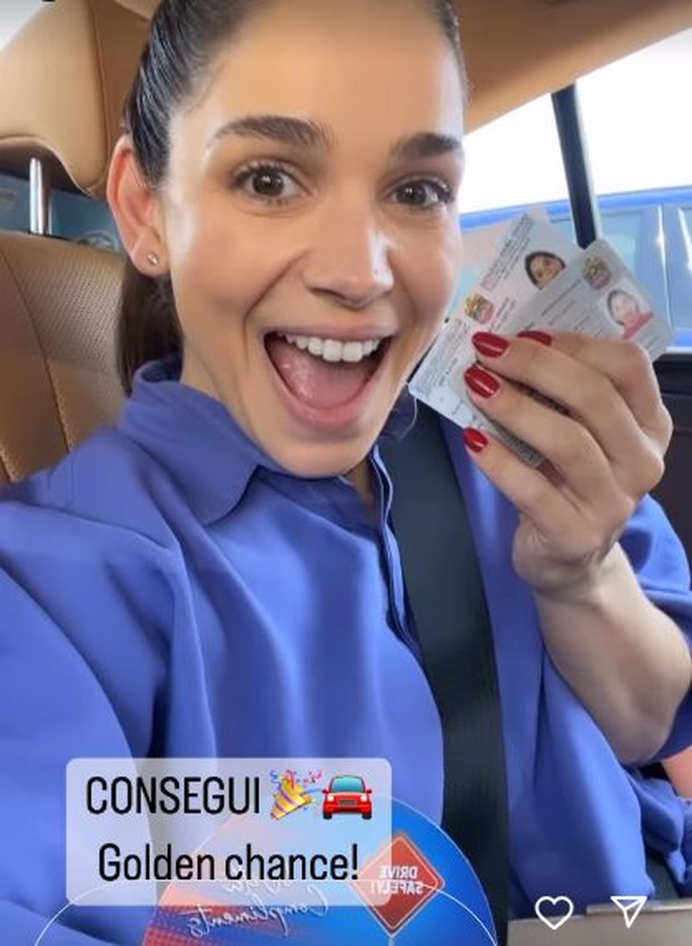 Sabrina Petraglia tira carta de motorista em Dubai: 'Vai facilitar ...