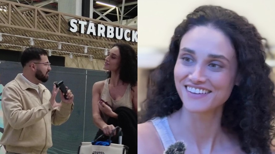 Débora Nascimento ironiza carreira na TV ao ser entrevistada por influencer que não a reconheceu ...