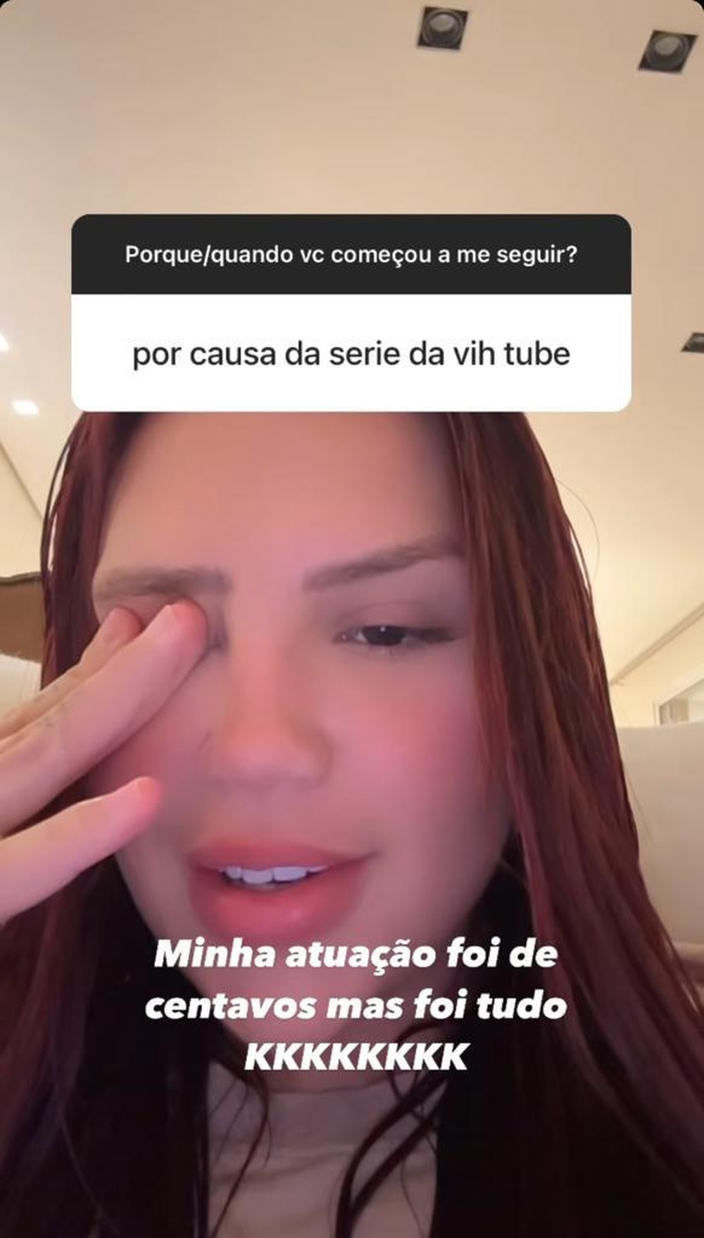 Vivi Wanderley relembra trabalhos como atriz em série de Viih Tube ...